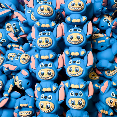 EXCLUSIVE 3D BUBU Monster Silicone Focal Bead (2 pcs) – Little Alien Supply